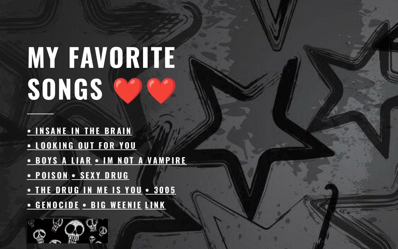 My Favorite songs••